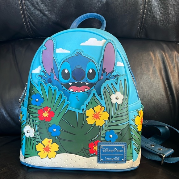 Loungefly | Bags | Authentic Loungefly Stitch Backpack | Poshmark